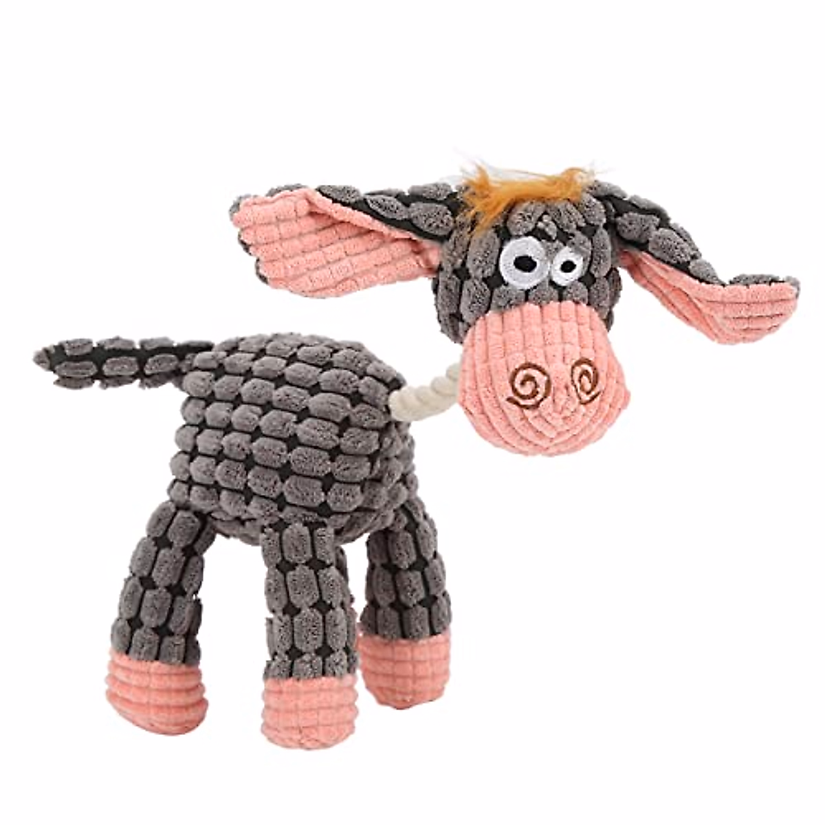 Naroote Interactive Dog Toys, Dog Toys for Aggressive Chewers Puppy Teething Chewing Interactive Toy Dog Squeak Toys Puppy Toys Water Bottle Dogs Chew Toy for Small Medium Large Breed