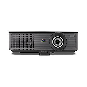 View Sonic PJD6223 XGA Front Projector, 300 Inches - Black