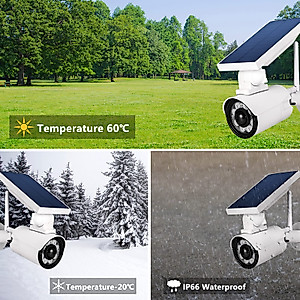 Fake Camera with Light, 360° Rotatable Dummy Security Surveillance CCTV Camera, Super Bright Outdoor Waterproof Solar Motion Sensor Light with Red Flashing Warning Light for Home Security