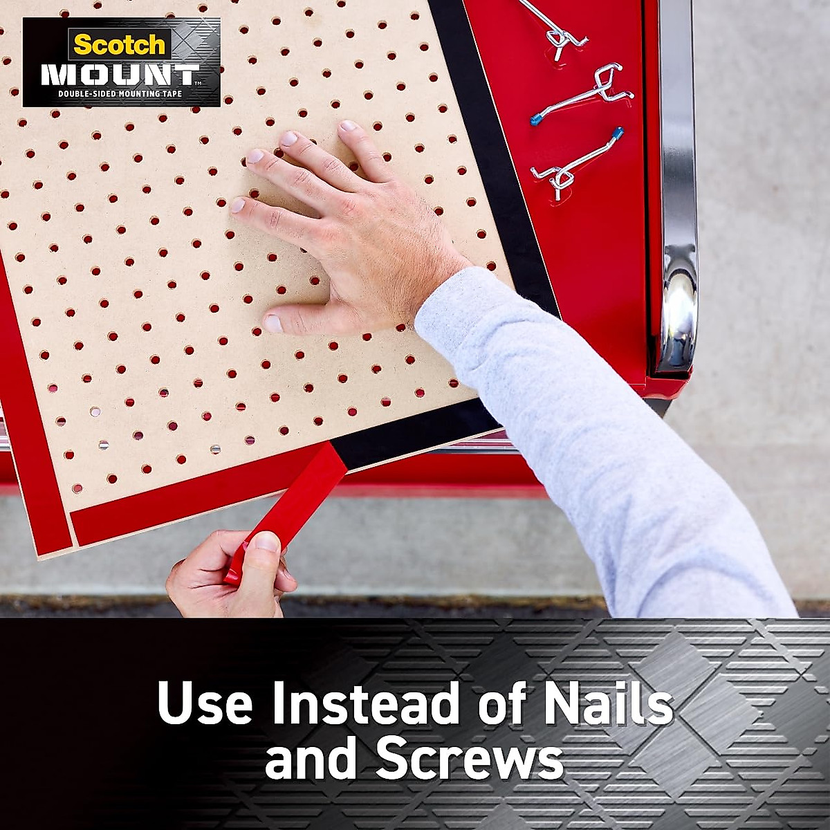 Scotch-Mount Extreme Double-Sided Mounting Tape Mega Roll 414H-Long-DC, 1 in x 400 in