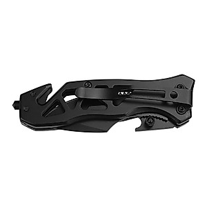 XIPHIAS Cool Folding Pocket Knife with Glass Breaker, Bottle Opener and Rope Cutter, Birthday Father's Day (D2)