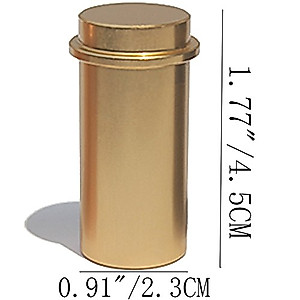 TINTON LIFE Design Decorative Wall Mounted Aluminum Coat Hook Hat Hanger(4PCS Golden)