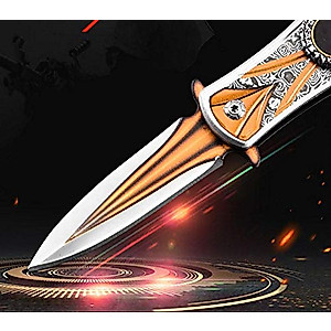 Mini Fold Knife Survive Hike Camp Outdoor Fruit Pocket Pare