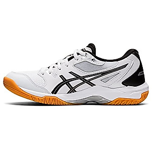 ASICS Women's Gel-Rocket 10 Indoor Sport Shoes, 10, White/Black