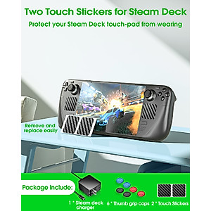 Fast Charger for Steam Deck, AOJAKI 45W PD Foldable Power Adapter with4.9ft USB C Charging Cable Cord,Accessories for Steam Deck TV Dock Console/Nintendo Switch/PS5 Controller/Phone/Tablet/Laptop