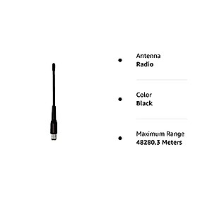 Zip Scanners | Remtronix Police Scanner Radio Antenna | 820S | SMA End Type | 700~900 MHz UHF Digital, Analog & Trunked Frequencies | 7" Flexible Whip, O-Ring | Increase Reception 25-100%
