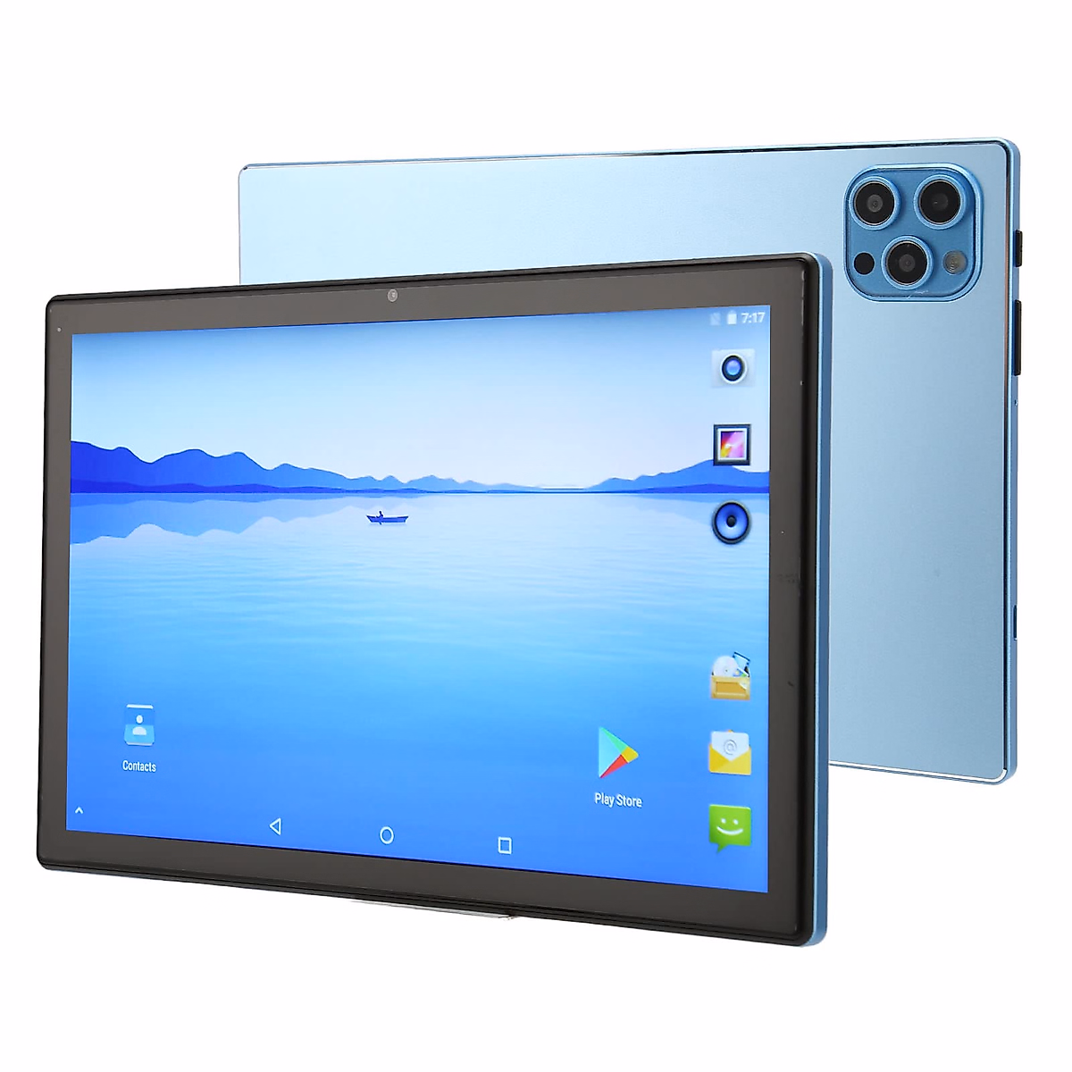 DAUZ Tablet, Tablet PC 100-240V Call Support for Travel for Home (US Plug)