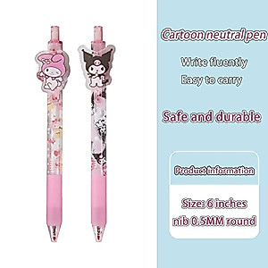 Anime Pens Japanese Pens Stationery Set, Cute Pens for Kids Students Adults Girls Boys Birthday Gifts, Kawaii Stationary School Supplies for Teen Girls