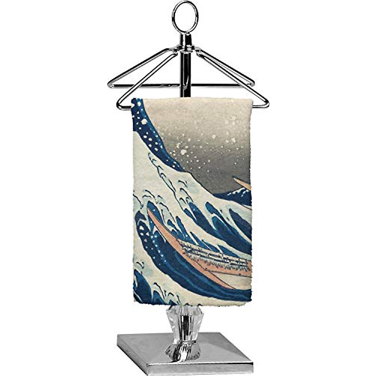 YouCustomizeIt Great Wave Off Kanagawa Finger Tip Towel - Full Print