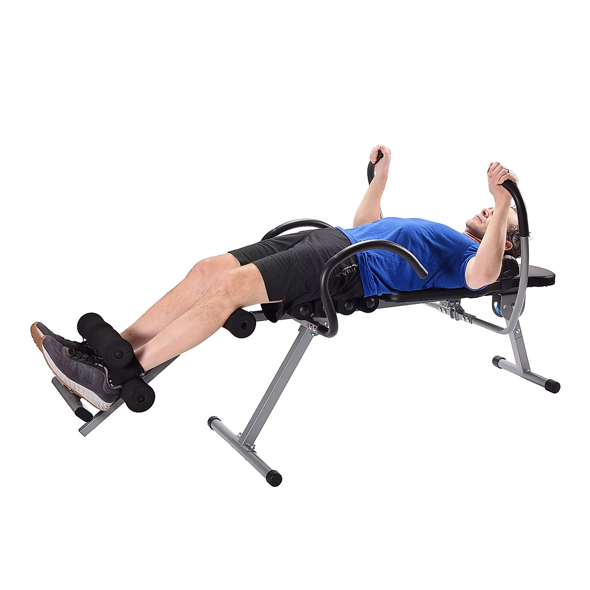Stamina EasyDecompress - Back Stretcher Gentle Inversion Table For Spine Decompression and Pain Relief - Inversion Tables For Back Pain Strength Training Inversion Equipment