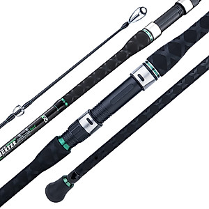 BERRYPRO Surf Spinning Rod IM8 Carbon Surf Fishing Rod (9'/10'/10'6''/11'/12'/13'3'') (10'-Casting-2pc)
