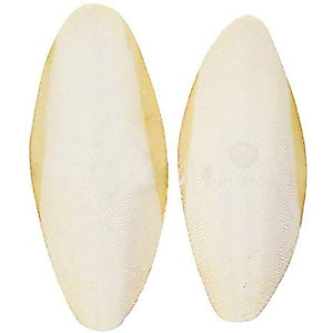 SunGrow 2 Pack Cuttlefish Bones, 6 inch, Made with Real Cuttle Fish, Calcium Source for Parakeets, Turtles, Dog, Chicken, Pleco, Snails, and Shrimps