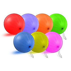 Punching Balloons Party Favors For Kids - Heavy Duty, Premium Quality, Large 18 Inch Punch Balloons (30 Count) (Assorted)