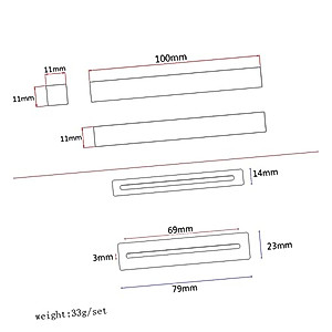 Vaguelly 2pcs Polishing Beam Fret Polish Sanding Polishing Beam Silk Flakes Protector Combination Brown Leveling Fret Leveling Beam Clean Beam Stone Fretboard Protector