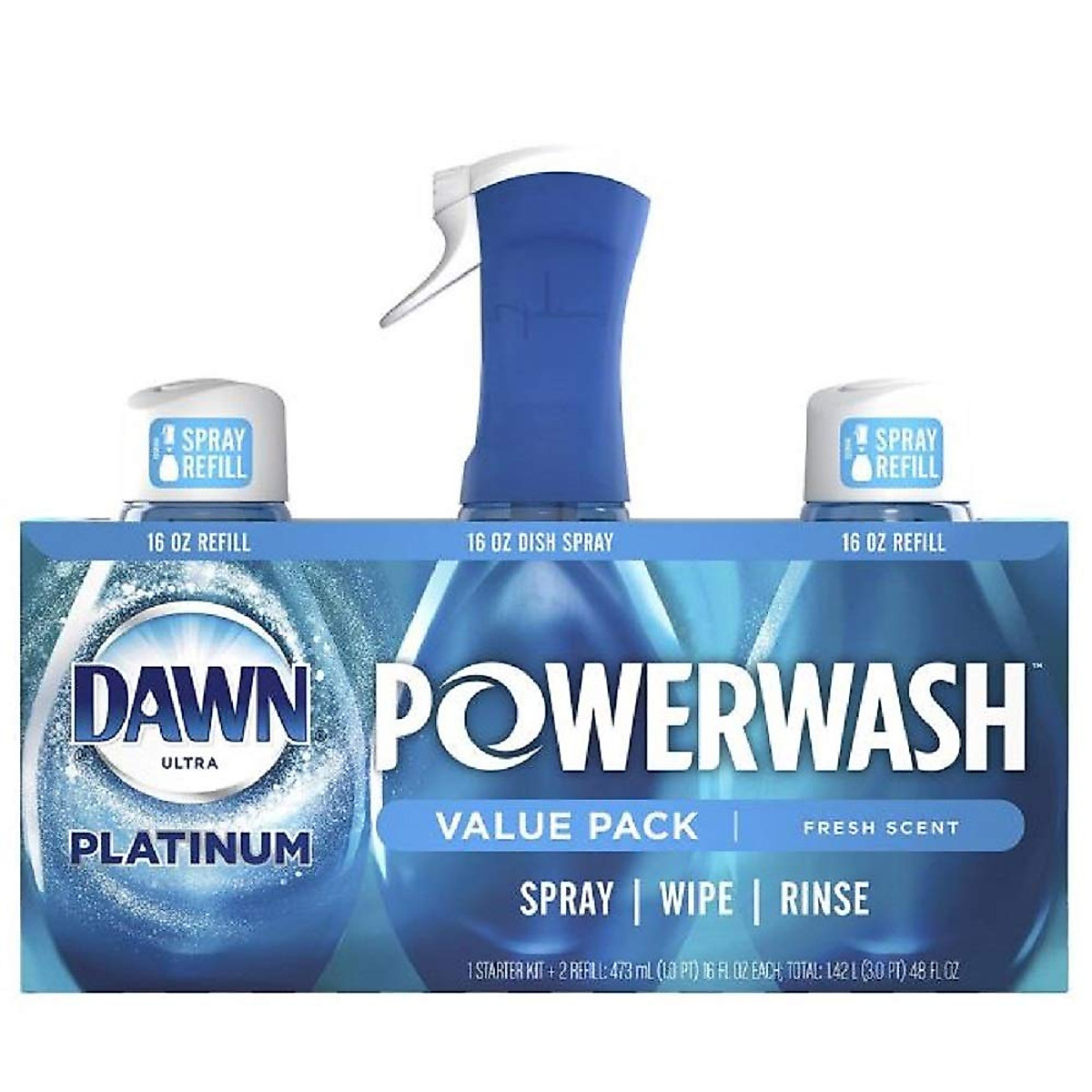 Dawn Ultra Power Wash Platinum Fresh Scent