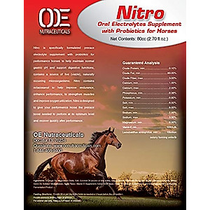 OE NUTRACEUTICALS Nitro Oral Horse Suppliement (4 Doses)