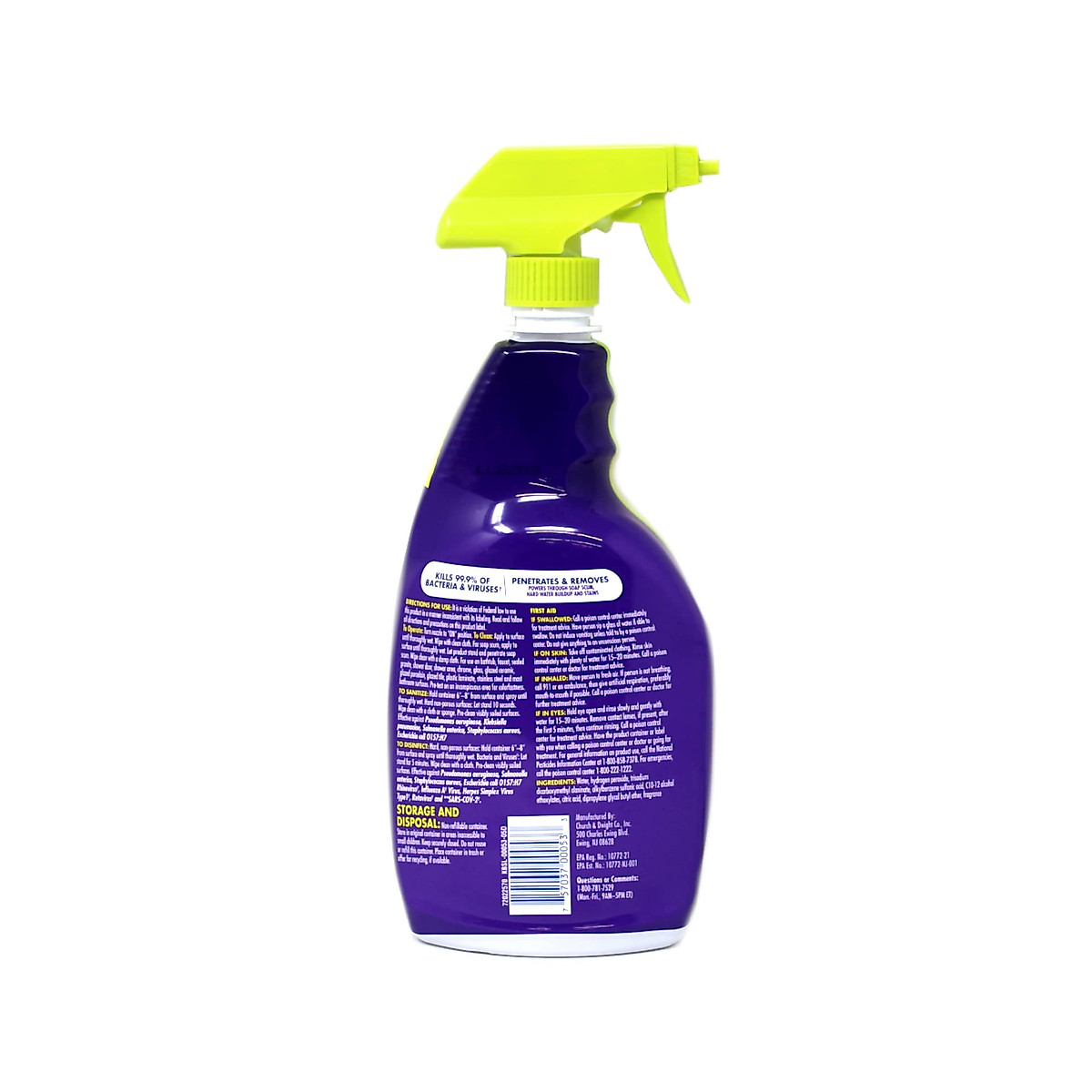 Kaboom Shower, Tub & Tile Cleaner with Oxi Clean 32 oz (Pack of 8)