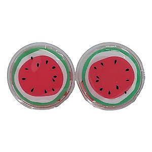Cala Hot and Cold Eye Pads - Soothing, Revitalizing, Puffiness, Refresh, Relieves Stress, Relax, Relieves Puffiness and Tension, Watermelon (69163)