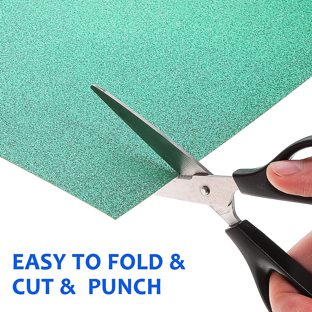 Glitter Cardstock Paper, 26 Sheets Sparkle Colored Cardstock, A4 Double Sided Glitter Cardstock Paper for DIY & Art Projects Card Making, Scrapbooking