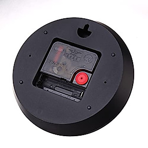 CIGERA 12 Inch Metal Wall Clock with Circular Saw Blade Dial, Handsaw and Hammer Pointer,Great Decor for Garage,Workshop and Man Cave