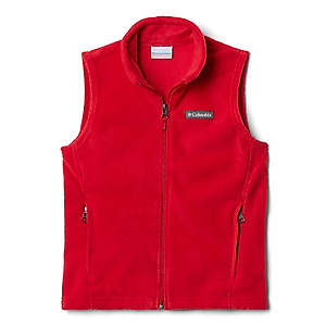 Columbia Baby Steens Mtn Fleece Vest, Mountain Red, 18/24