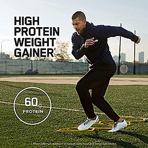 Optimum Nutrition GS Pro Gainers Weight Gainer Protein Powder,Vitamin C and Zinc for Immune Support, Double Rich Chocolate, 10.19 Pounds (Packaging May Vary)