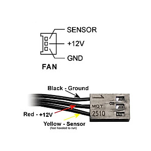 Coolerguys 12vDC Waterproof IP67 Fan (High Speed, 140x38mm)