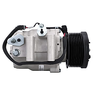 AC Compressor - A/C Compressor Compatible with Honda Civic 2006-2011, 1.8L - Replaces 38810RRBA01, 38800-RNA-A010-M, 38800-RNB-A02, 38800RNAA010M2, 38800RNAA01 - HVAC Air Conditioning Compressor