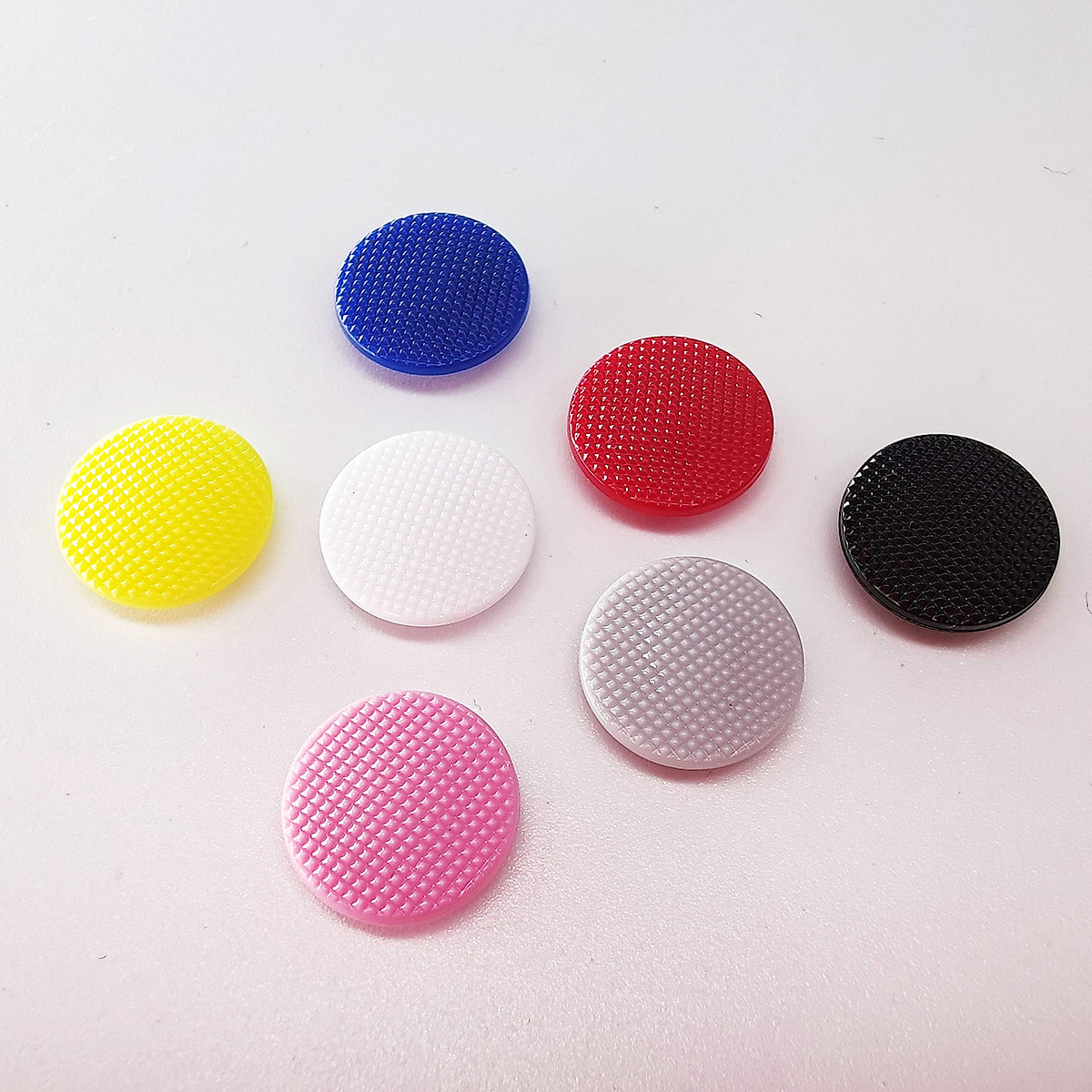 7 x 3D Analog Thumbstick Cap Rocker Joystick Cap for Sony PSP 1000 1001 Multicolors