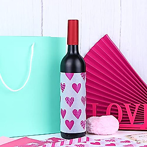 Kavoc 60 Sheets Huge Size Valentines Day Tissue Bulk, 20 x 30 inch Hot Pink Rose Red Love Heart Cupid Tissue Paper for Gift Wrapping, Gift Bags, Valentine's Day, Mother Plot, Birthday Party