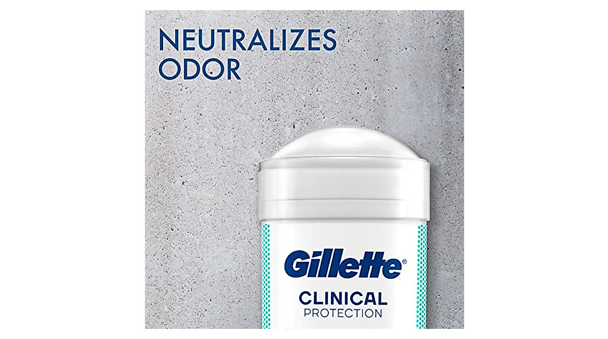 Gillette Men's Clinical Strength Deodorant | 72-Hr Sweat Protection