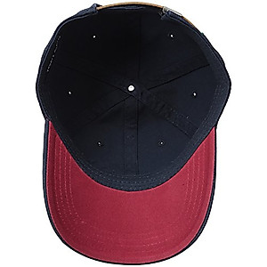 Tommy Hilfiger Men's Logo Dad Baseball Cap, Tommy Navy, One Size