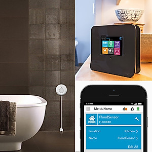 Securifi Water Leak Detection Kit: Almond 2015 Router and 1x Flood Sensor