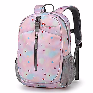 MOUNTAINTOP Kids Backpack for Boys Girls Preschool Kindergarten Children Backpacks,Star Print 12L