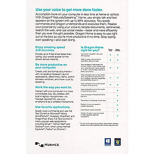 The Best Nuance Dragon Naturally Speaking Home Edition 13.0