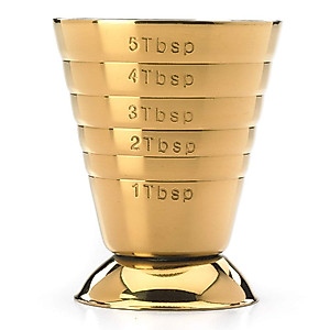 Barfly Drink Measure, 2.5 oz, Gold