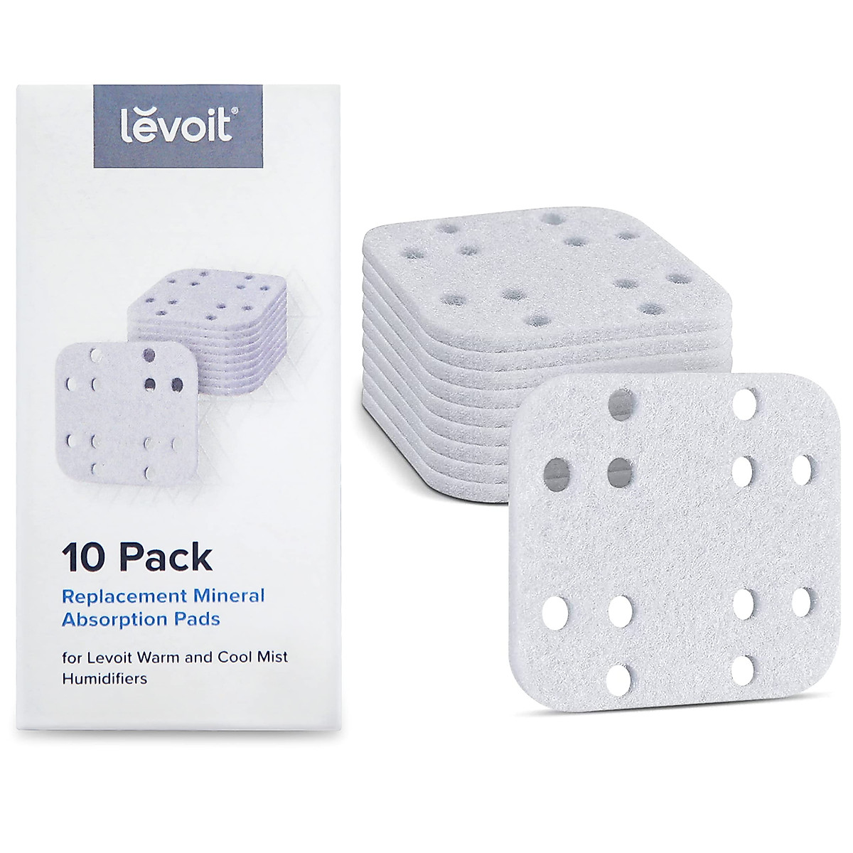 LEVOIT Humidifier Replacement Filters and Pads (10-Pack)