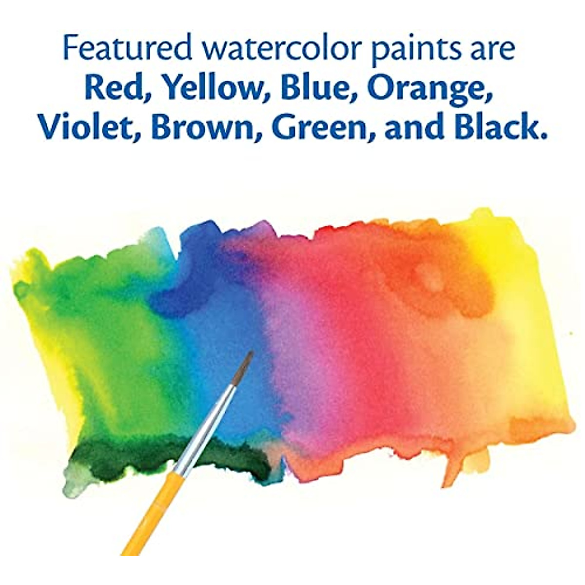 Crayola Washable Watercolors, 12 Paint Sets for Kids, School Supplies Bulk, 8 Vibrant Colors