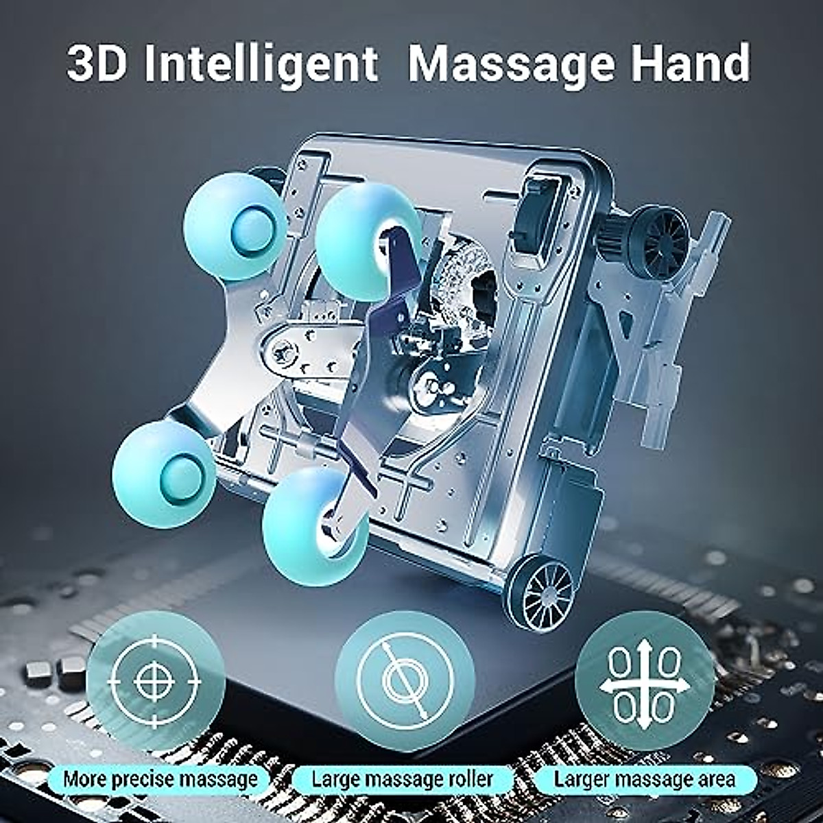 MYNTA Zero Gravity Massage Chair, Full Body Massage Chair and Recliner with Sl Track, Bigger Massage Roller, 12 Auto Modes, Lumbar and Calf Heating, LCD Screen Tablet, Fully Assembled, Black