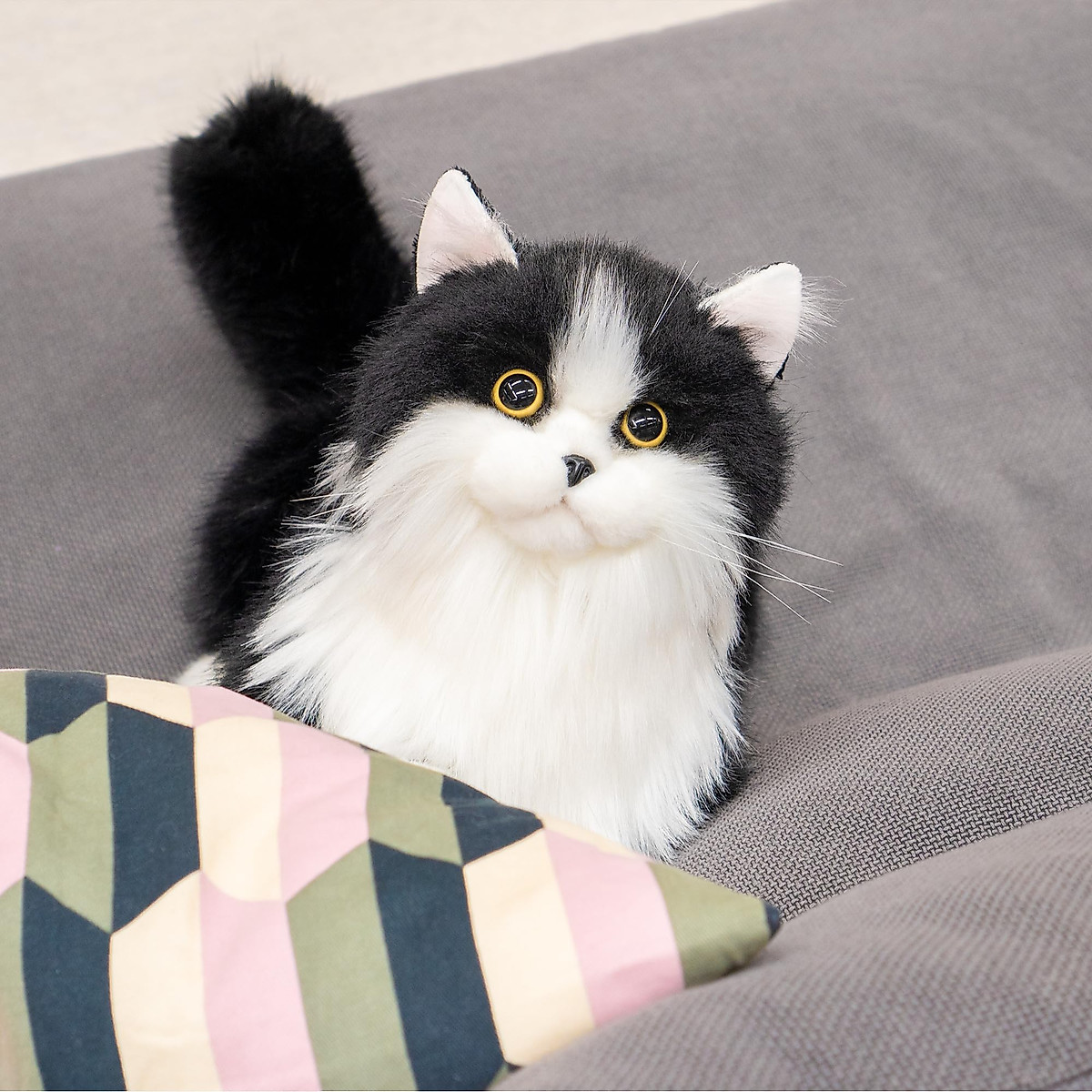 Chongker Stuffed Animals Plush - Realistic Animals Plush, Lifelike Toy, Ragdoll Cat