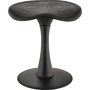 Safco Products 2271BL Fidget Active Stool, 18", Black