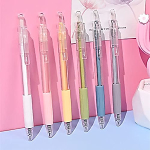 6 Pcs Utility Knife Pen with Self Healing Sewing Mat, Retractable Craft Knife Pen Craft Cutting Tool Paper Pen Cutter Knife Carving Pen Knife Paper Pen for DIY Art Vinyl Drawing Scrapbooking