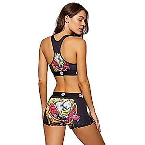 PSD Women's Sb Krusty Pants Boy Shorts, Black, S