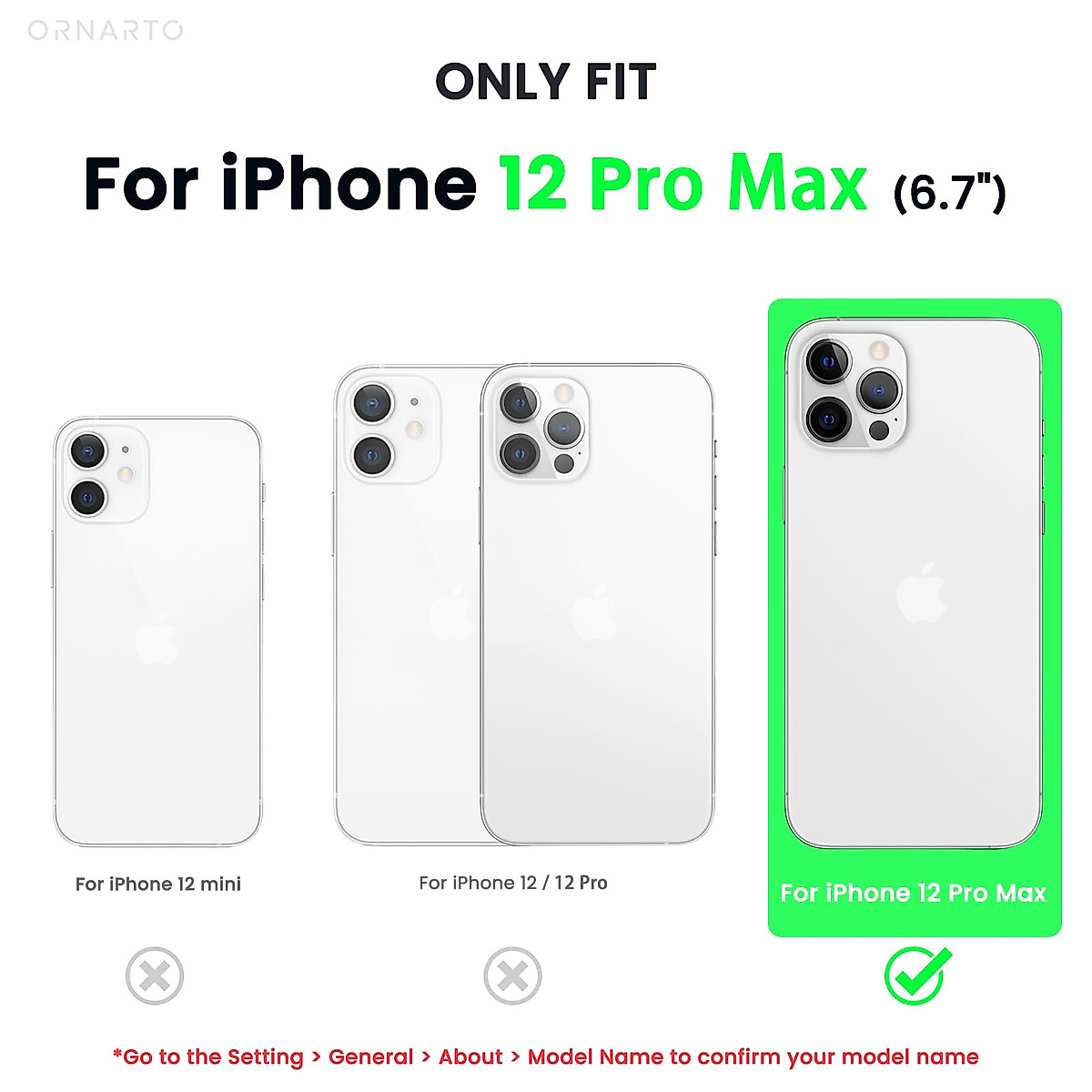 ORNARTO Compatible with iPhone 12 PRO MAX Case 6.7", Slim Liquid Silicone 3 Layers Full Covered Soft Gel Rubber Phone Case Protective Cover with Microfiber Lining 6.7 inch-Navy Blue
