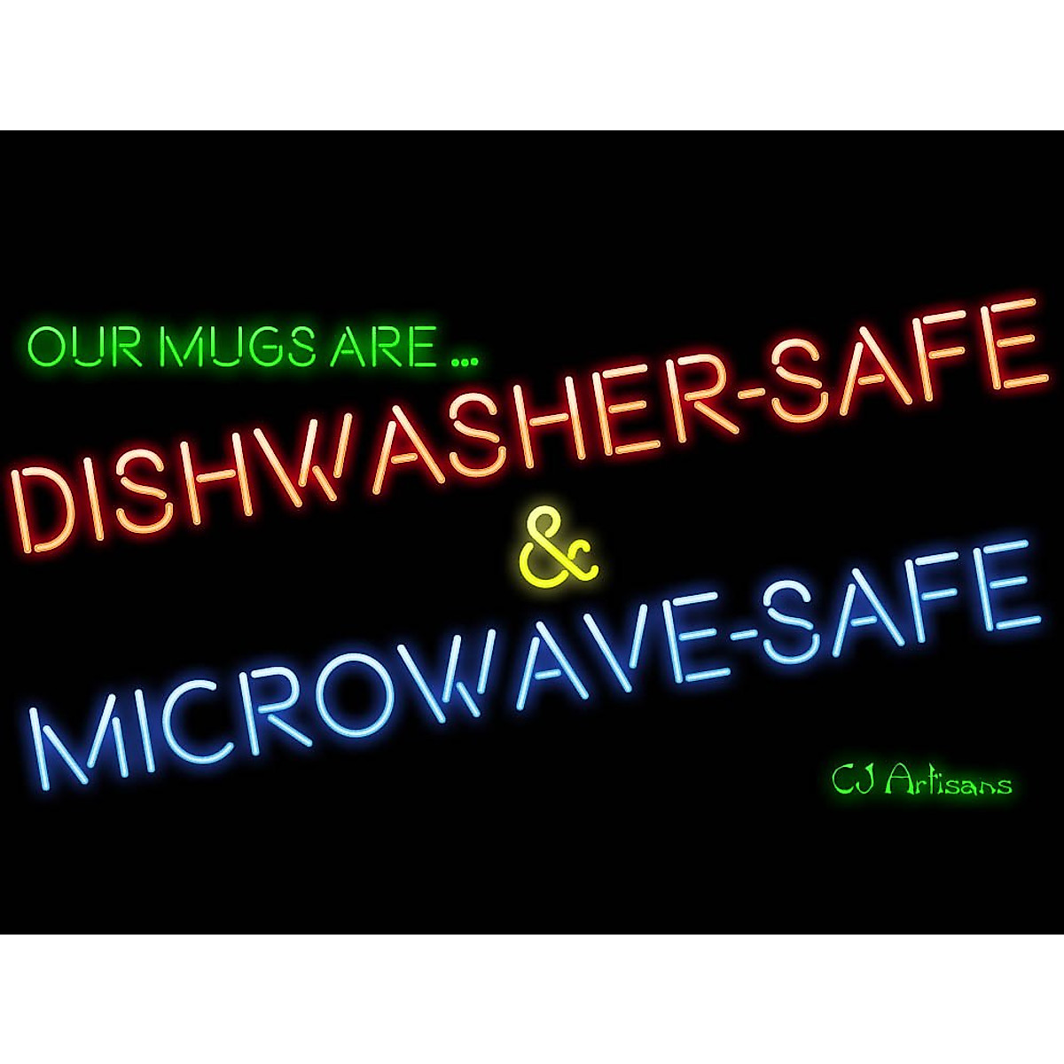 CJ Artisans NCIS 2023 Gibbs' Rules Coffee Mug (All 38 Rules)