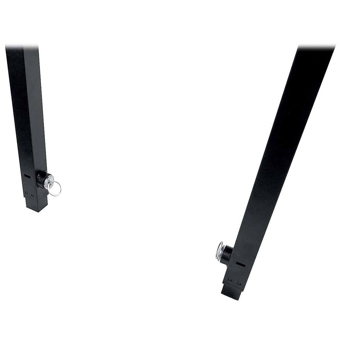 Rockville RTBL4 Adjustable Height DJ Table Folding Legs + Carry Bag 20" x 60"