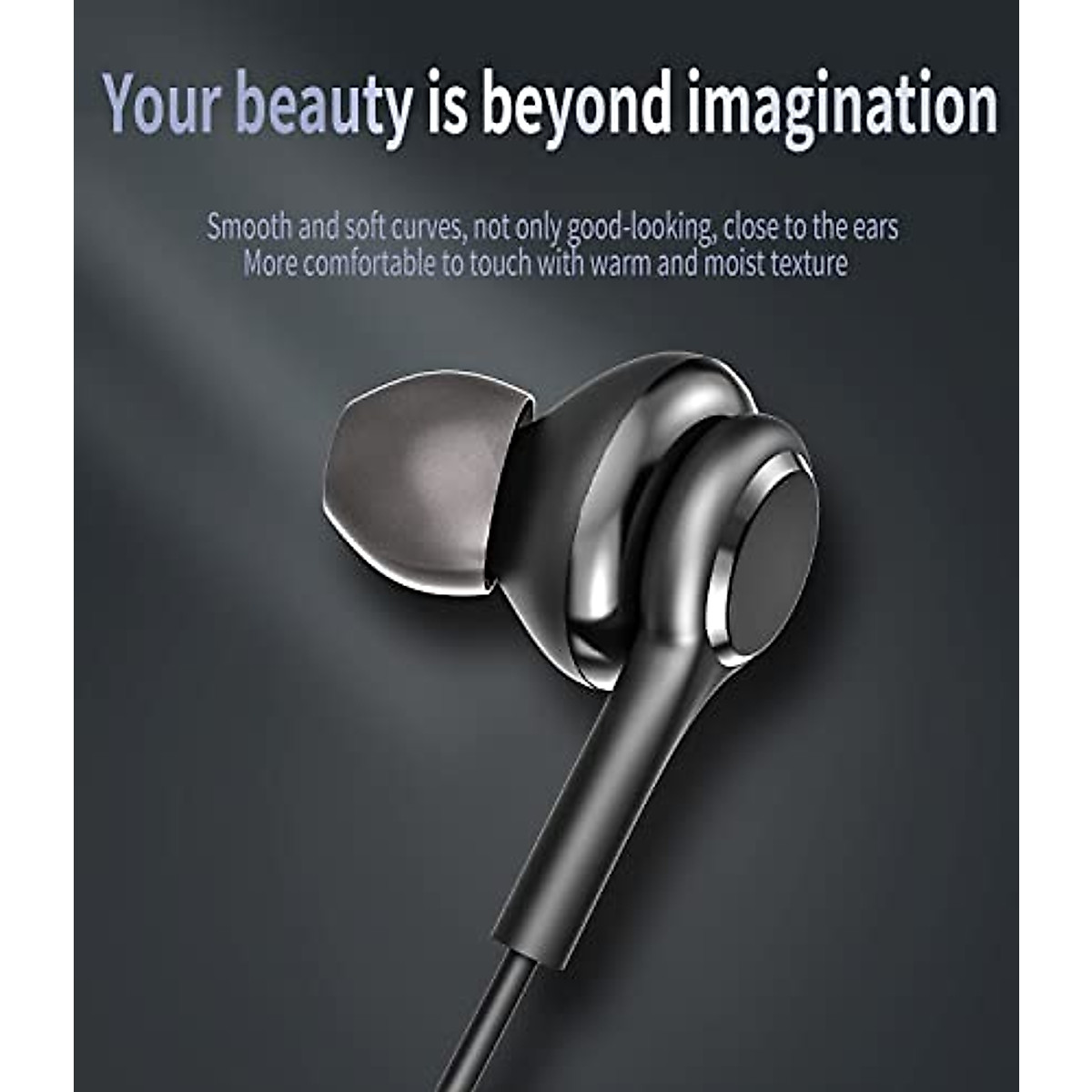 USB C Wired Earbud Type 2Pack Headphone With Microphone Kid for School Chromebook Computer Audifono Compatible for Samsung Apple IPhone15 Pro Max Plus ipad Pro Air Mini Running Earphone Volume Control