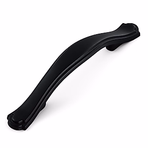HESTIA HARDWARE 10 Pack | Black Cabinet Pulls 3 Inch Kitchen Cabinet Handles Kitchen Handles for Cabinets Bedroom Drawer Pulls Cupboard Handles (Z8.10.D)