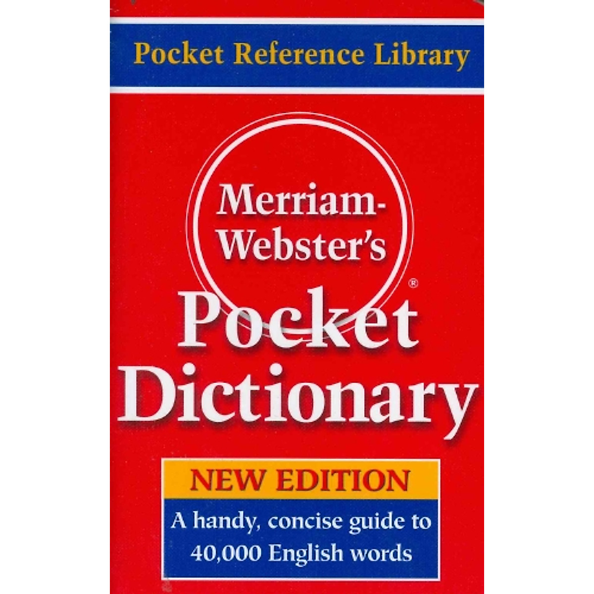 Merriam-Webster's Pocket Dictionary, Newest Edition, (Flexi Paperback) (Pocket Reference Library)