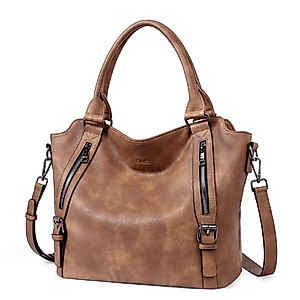 CLUCI Hobo Bags for Women Vegan Leather Handbags Large Tote Ladies Purse Shoulder Bag with Adjustable Shoulder Strap